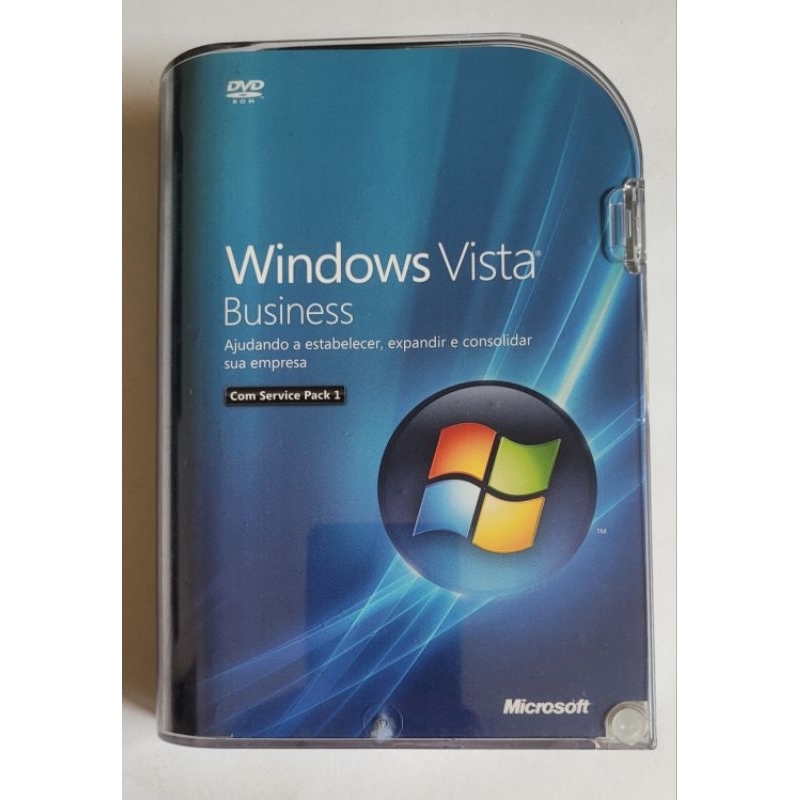 Windows Vista - Business Sp 1 Brazilian Dvd - Pc | Shopee Brasil