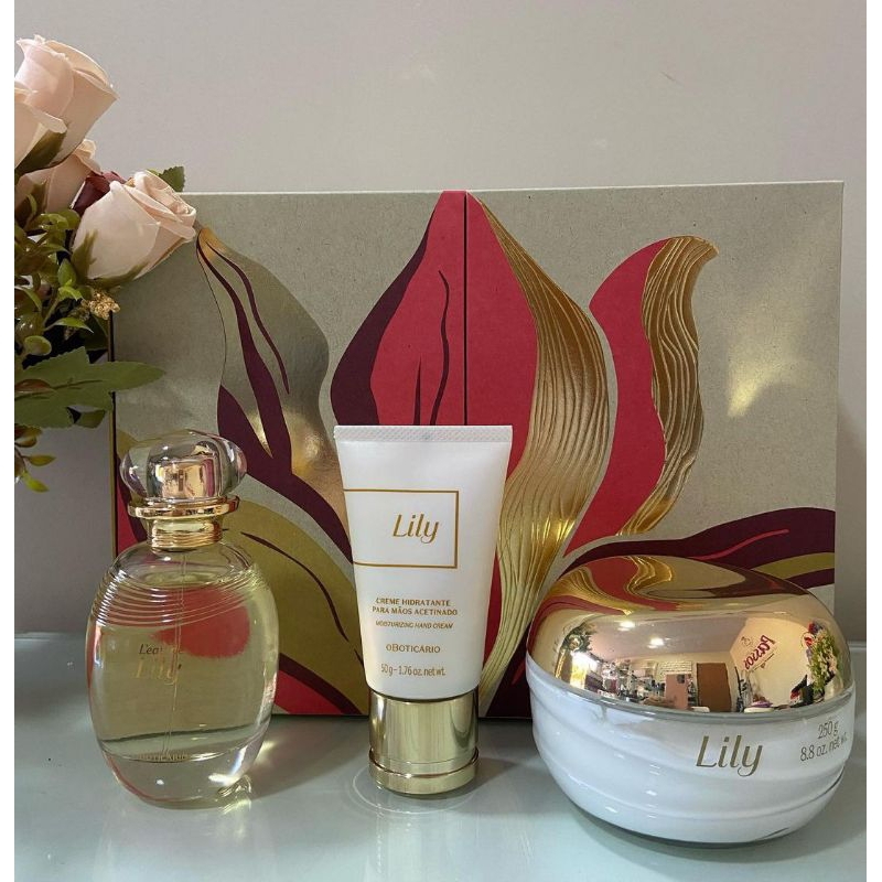 Lily O Boticário Kit Presente L´eau Original | Shopee Brasil