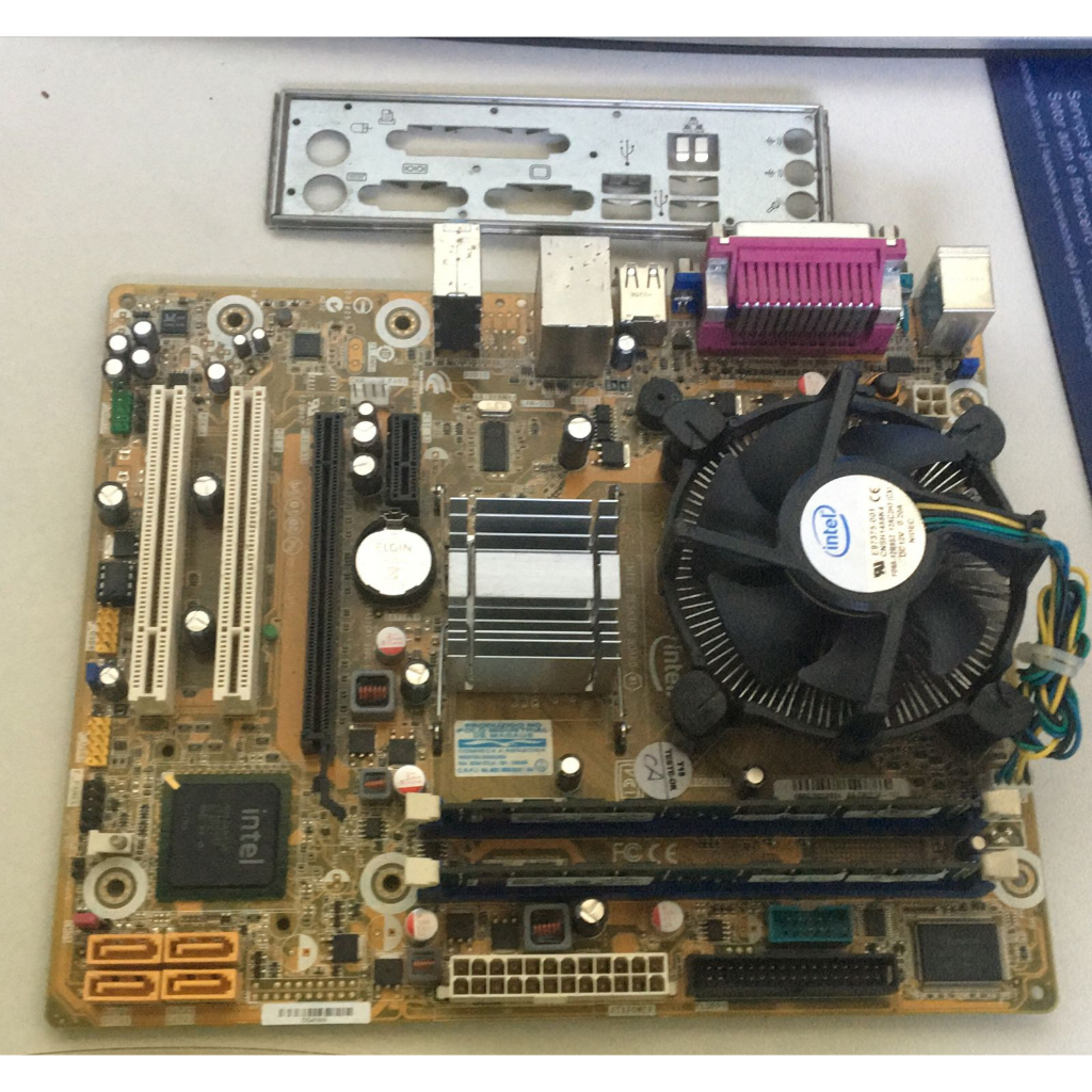 Kit Placa Mãe Intel Dg41wv | Shopee Brasil