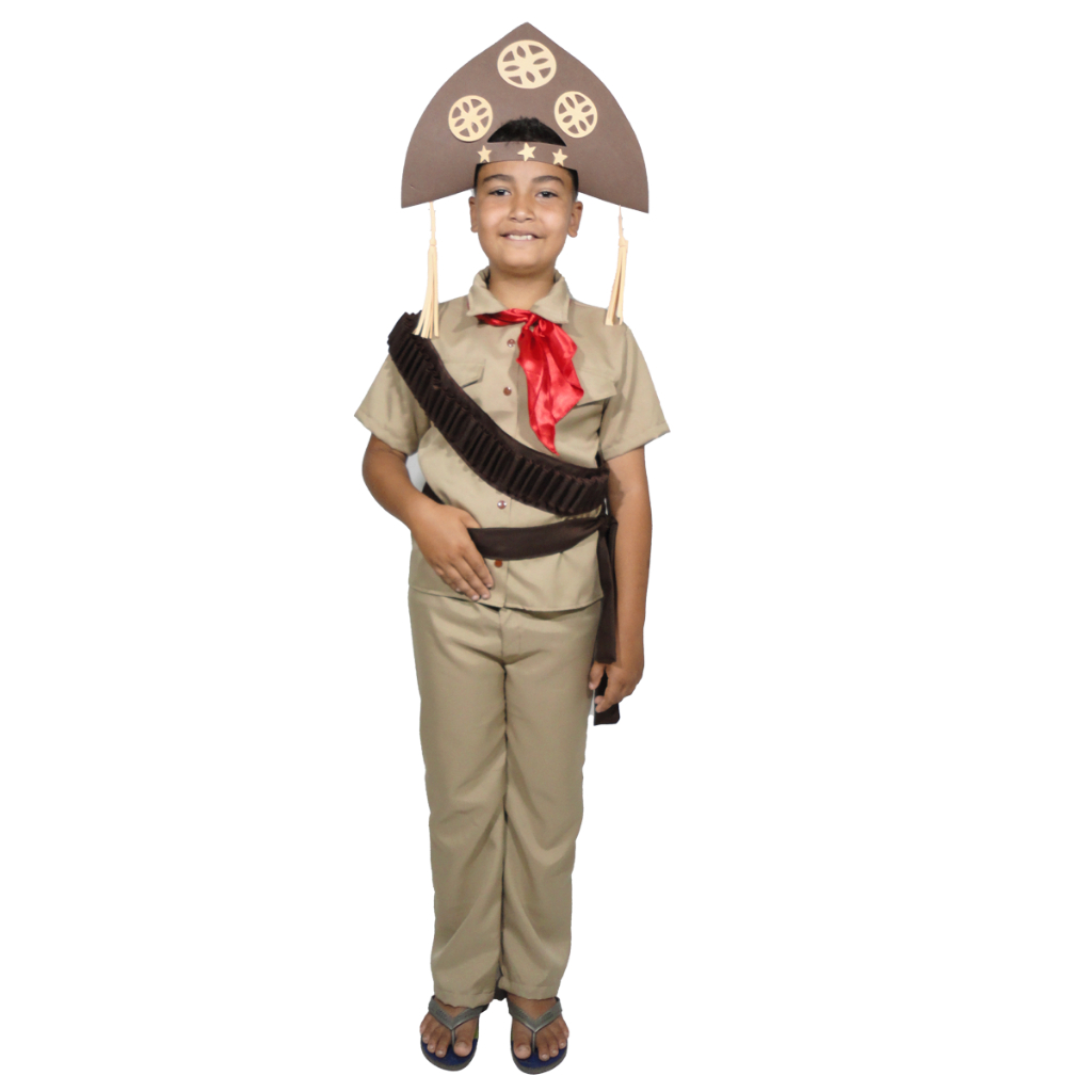 Fantasia Cangaceiro Infantil Masculino com Chapéu | Shopee Brasil