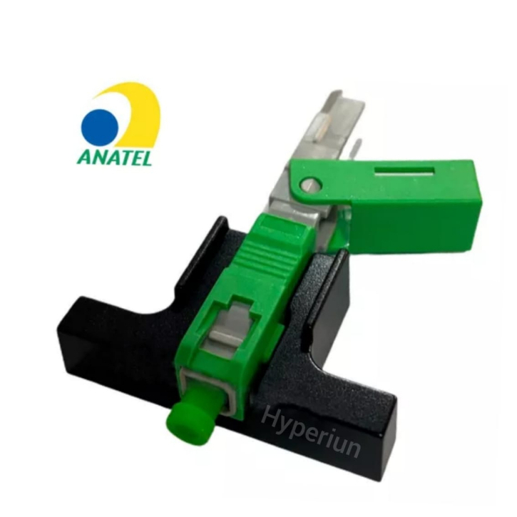 Fast Conector SC/APC One Click Verde (Kit 5 peças) | Shopee Brasil
