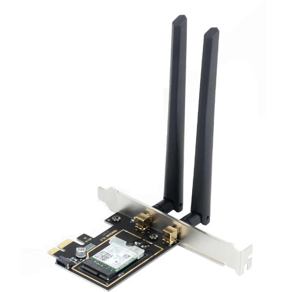 Placa Rede Pcie Wifi 6e Intel Ax210 Tri Band Bluetooth 5.3 | Shopee Brasil