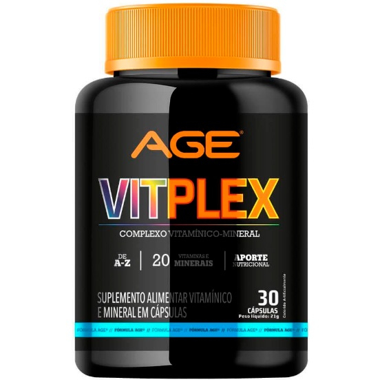 Polivitamínico Vitplex - Pote 30 Cápsulas - Nutrilatina AGE | Shopee Brasil