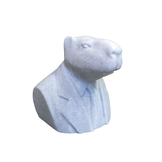 Busto Capivara De Terno - Capivara Presidente para Decoração - Aspecto ...