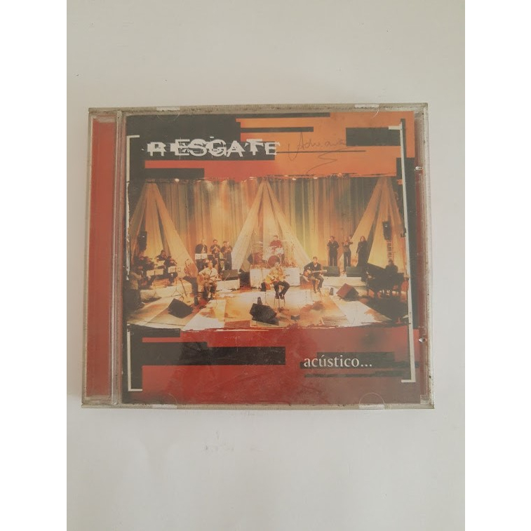 CD Resgate - Acústico | Shopee Brasil