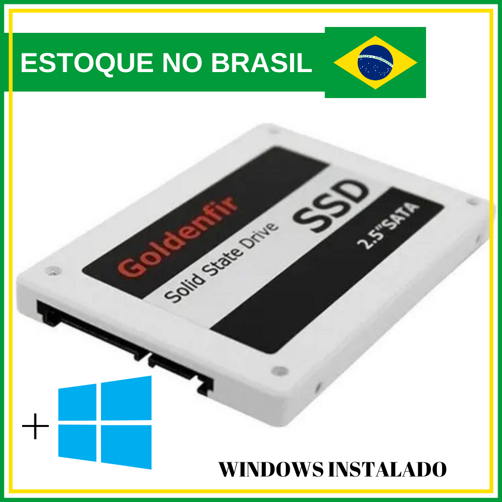 SSD Goldenfir/Xtraydisk/Kingspec 64GB 120GB 128GB 240GB 256GB 480GB 512GB 1TB Sata 3 Pc Gamer ...