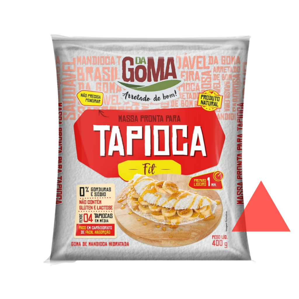 Tapioca pronta FIT 400g - Da Goma | Shopee Brasil