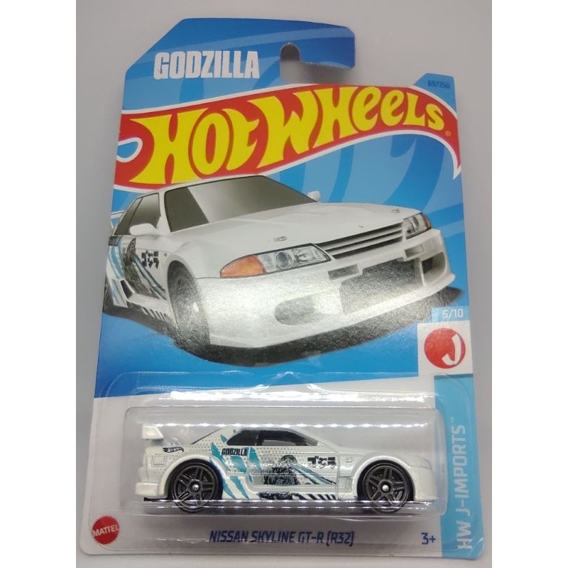 HOT WHEELS Nissan Skyline GTR R32 Godzilla | Shopee Brasil