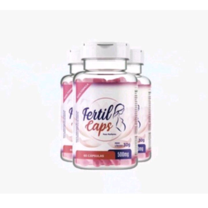 Fertil Caps 3 Potes | Shopee Brasil