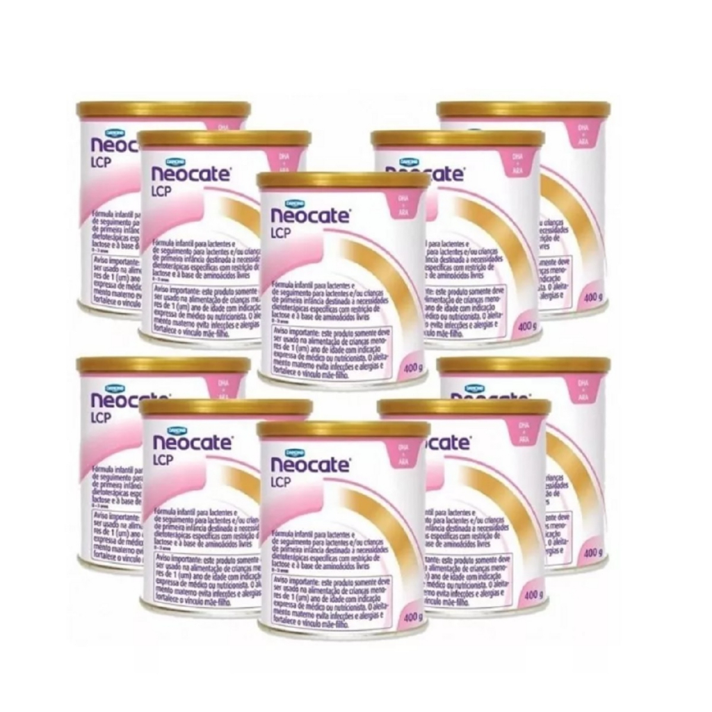 Fórmula Infantil Neocate Original LCP 400G - Danone | Shopee Brasil