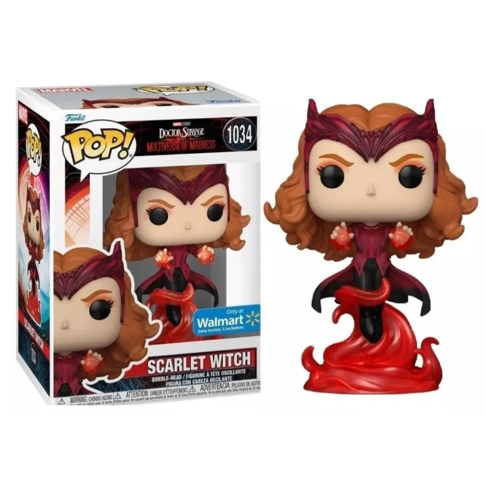 Funko Pop! Scarlet Witch Flying - Doctor Strange in the Multiverse of ...