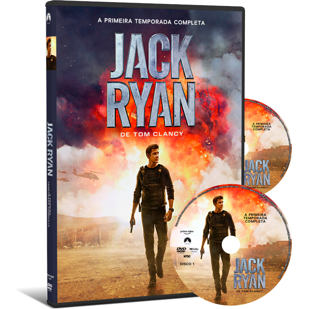 DVD Jack Ryan de Tom Clancy 1ª Temporada (2018) | Shopee Brasil