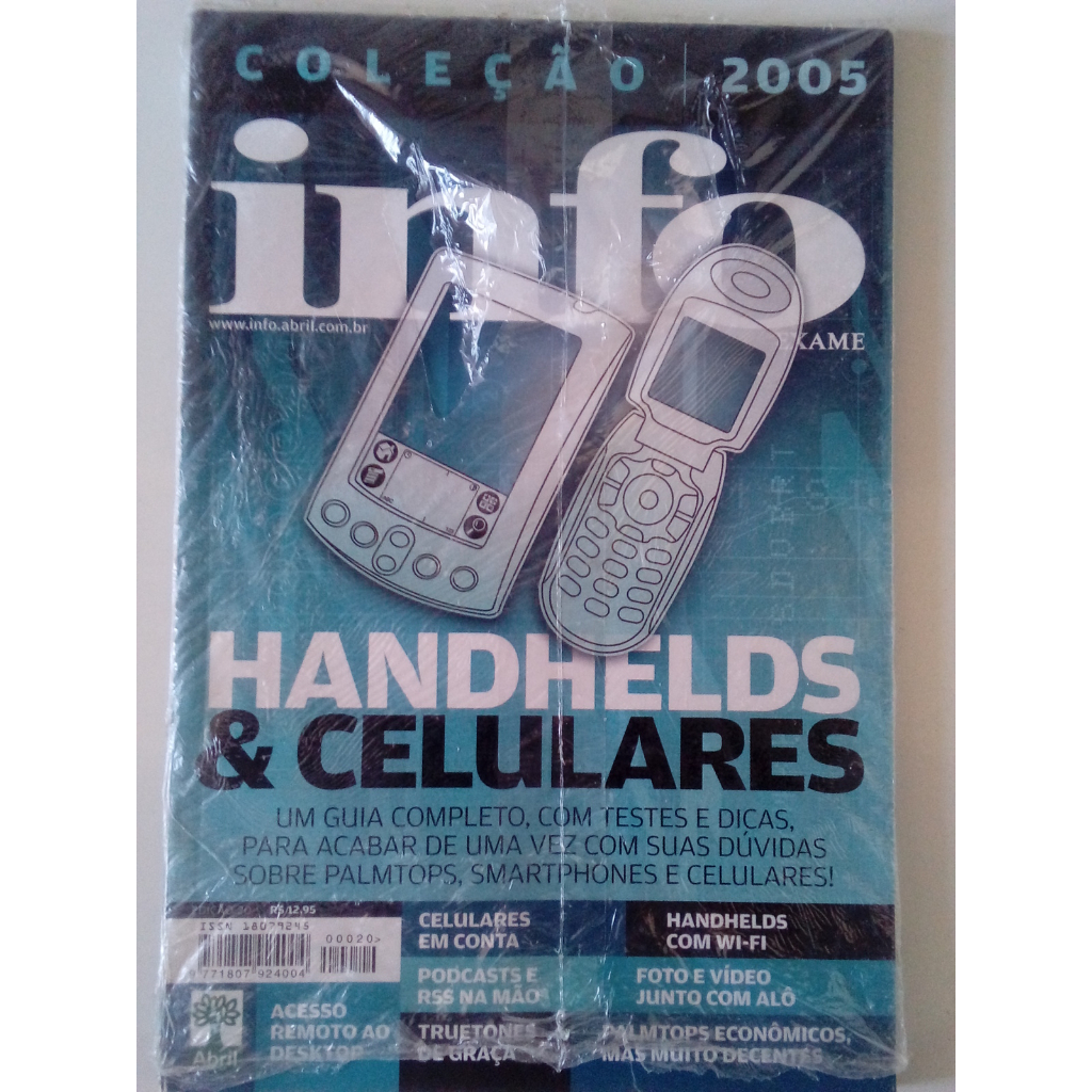 Revista Info Exame N° 20 Handhelds & Celulares Guia Completo | Shopee ...