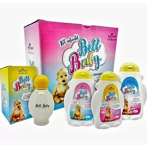 Kit Infantil Bell Baby (4 Itens) - Bell Corpus | Shopee Brasil