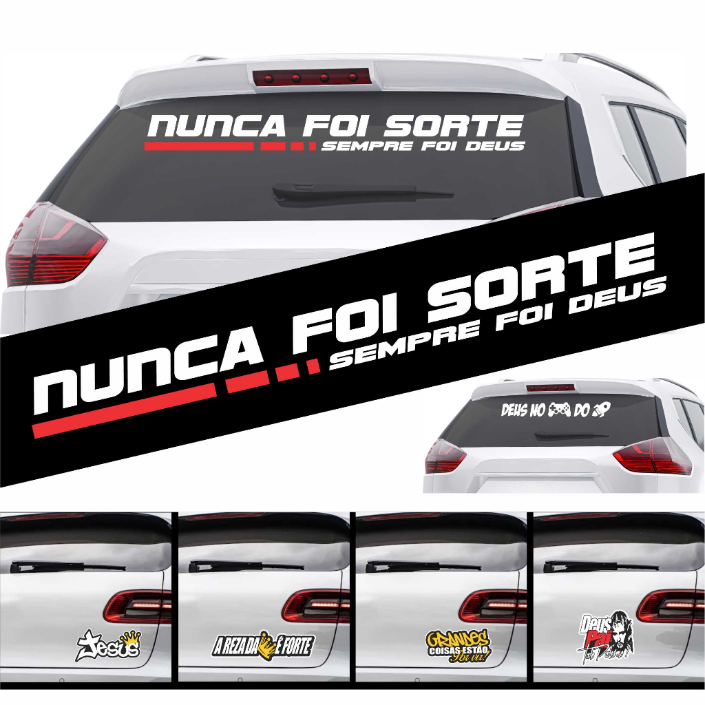 Adesivo para Carro Vários Modelos | Shopee Brasil