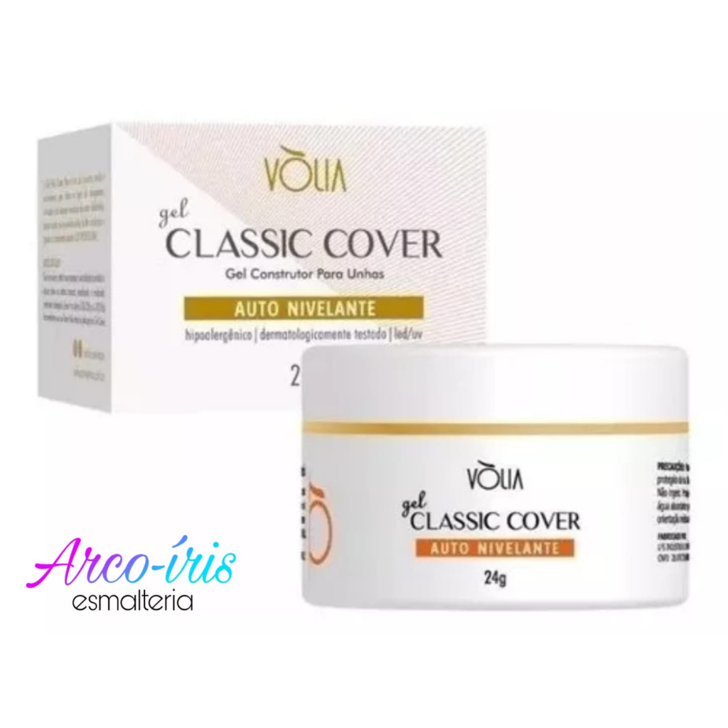 Gel Classic Cover Volia gel para alongamentos gel cover | Shopee Brasil