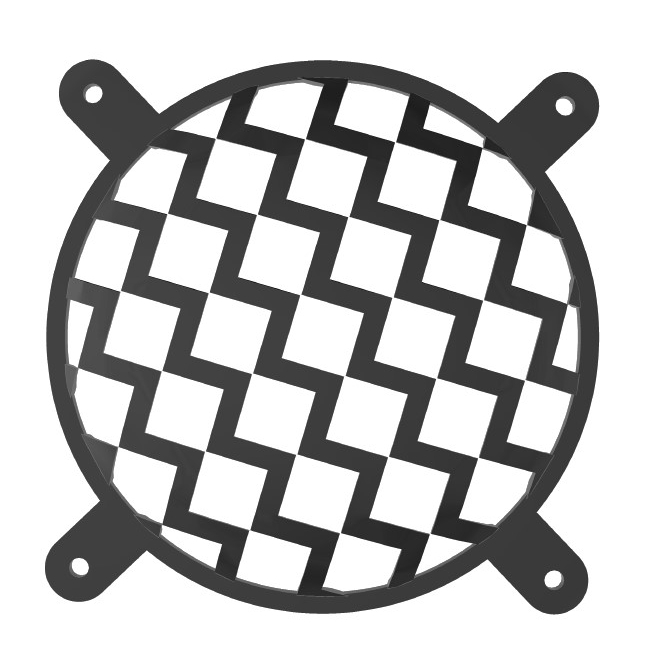 Fan Cover / Grade Fan ZigZag | Shopee Brasil