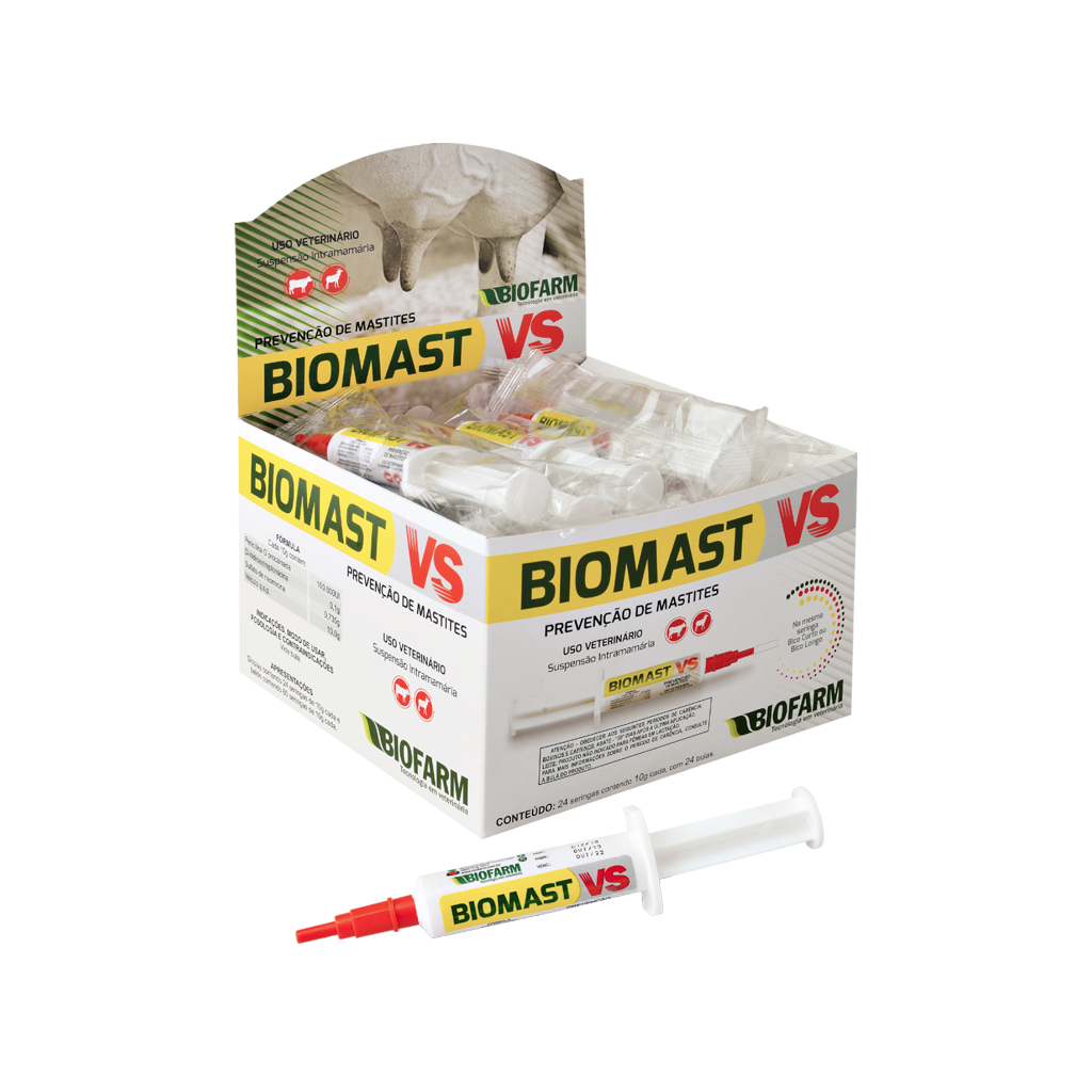 Biomast Vaca Seca - Para Mastite - 24 seringas de 10g | Shopee Brasil