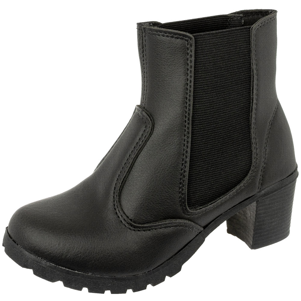 Bota Coturno Elastico De Salto Leve Calce Fácil Jeca Anna Karol ...