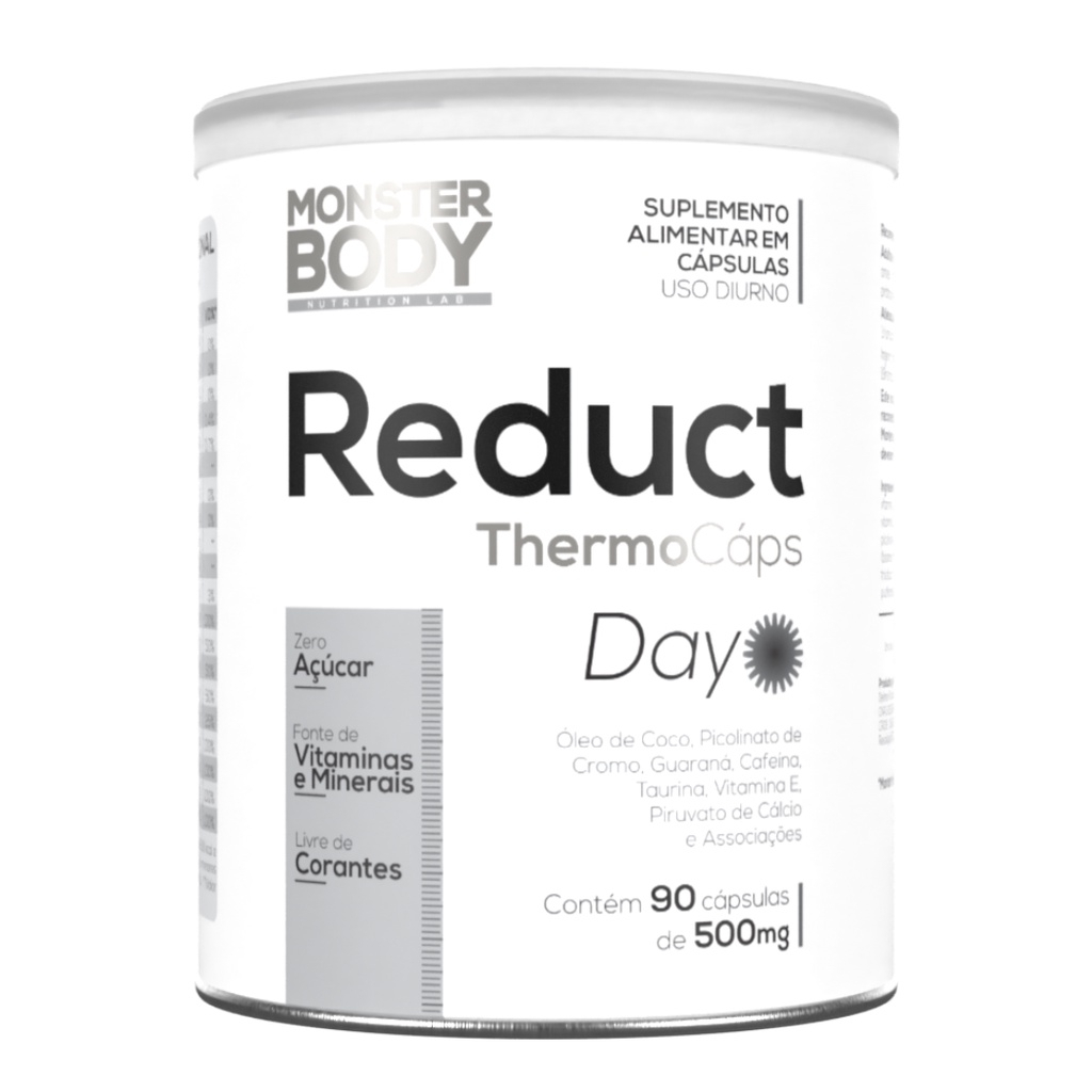 Reduct Thermo Cáps DAY 90 cápsulas de 500 mg - MONSTER BODY ...