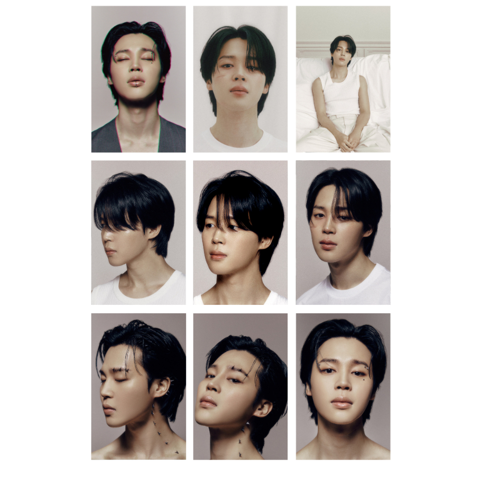 KIT PHOTOCARD JIMIN | FACE | BTS | Shopee Brasil