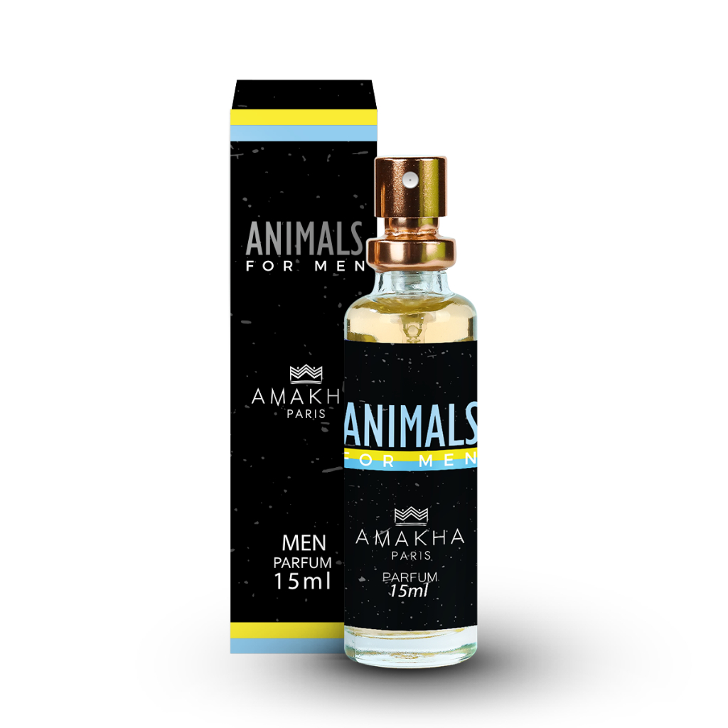 Animals Perfume Masculino de Bolso de 15ml Amakha Paris | Shopee Brasil