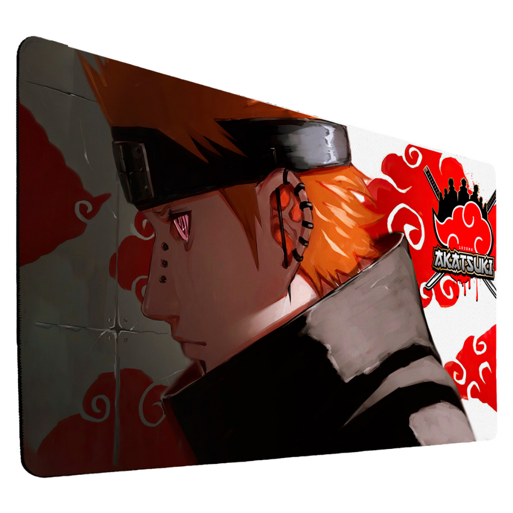 Mouse Pad Gamer Extra Grande Borda Naruto Pain | Shopee Brasil