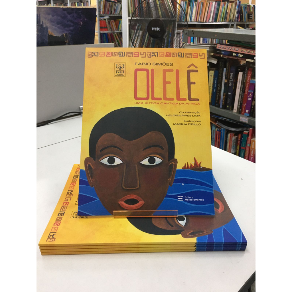 LIVRO - OLELÊ - UM CANTIGA DA ÁFRICA - FÁBIO SIMÔES | Shopee Brasil