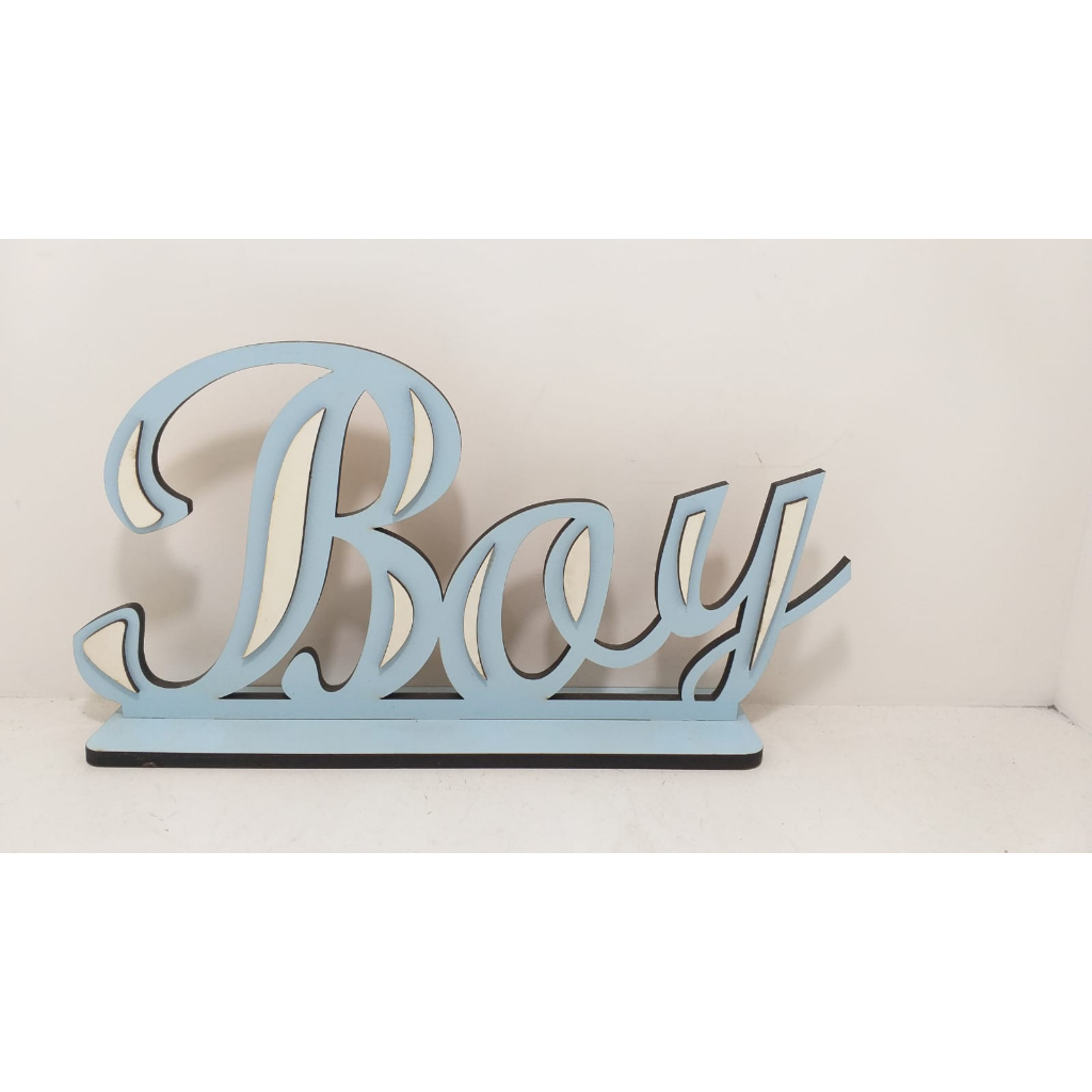 Display de festa chá revelação boy azul | Shopee Brasil