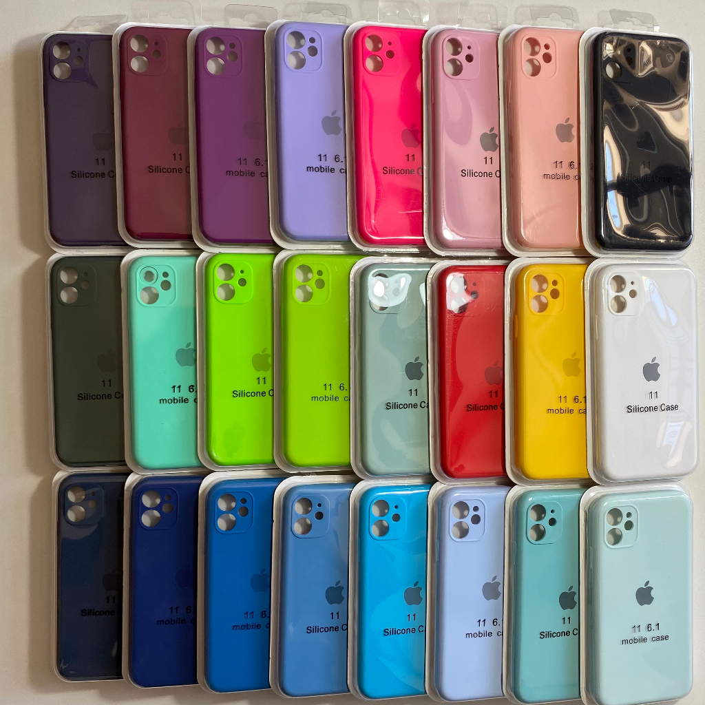 Capinha Case Para iPhone 11 Fechada na Câmera e Embaixo Aveludada De ...