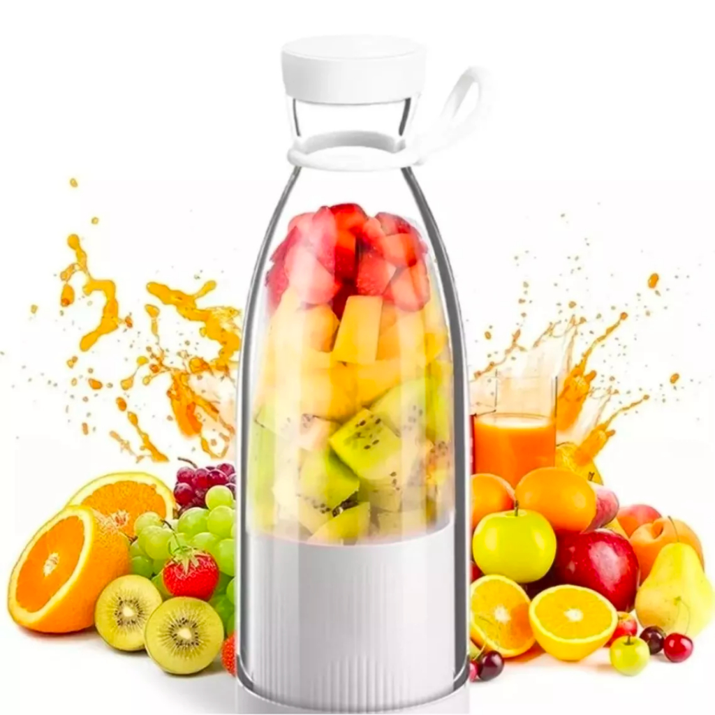 Mini Liquidificador Portátil Elétrico Copo/ Garafinha com ...