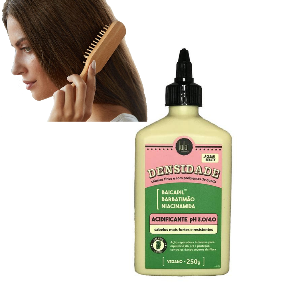 Lola Densidade Acidificante 250g - Creme De Tratamento Equilibrio Do Ph dos Fios de Cabelo ...