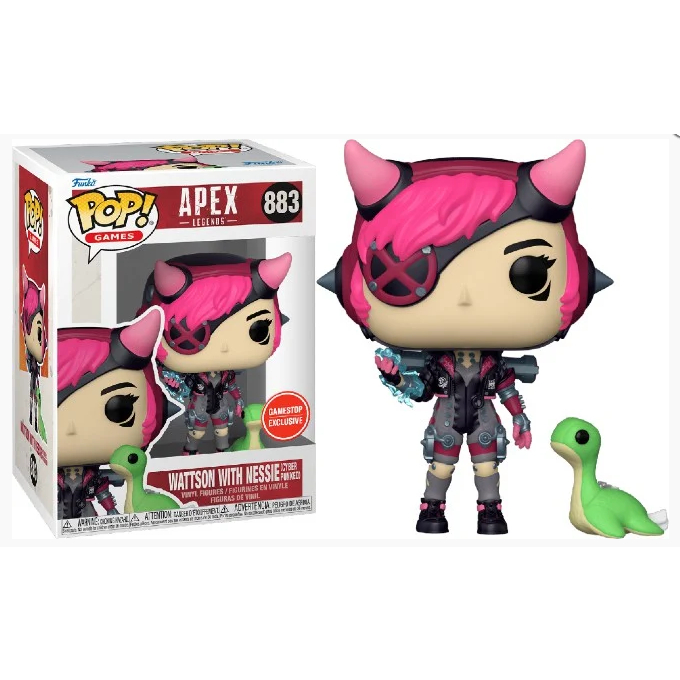 FUNKO POP APEX LEGENDS WATTSON WITH NESSIE CYBER PUNKED *EX* 883 NOVO NOVO ORIGINAL | Shopee Brasil