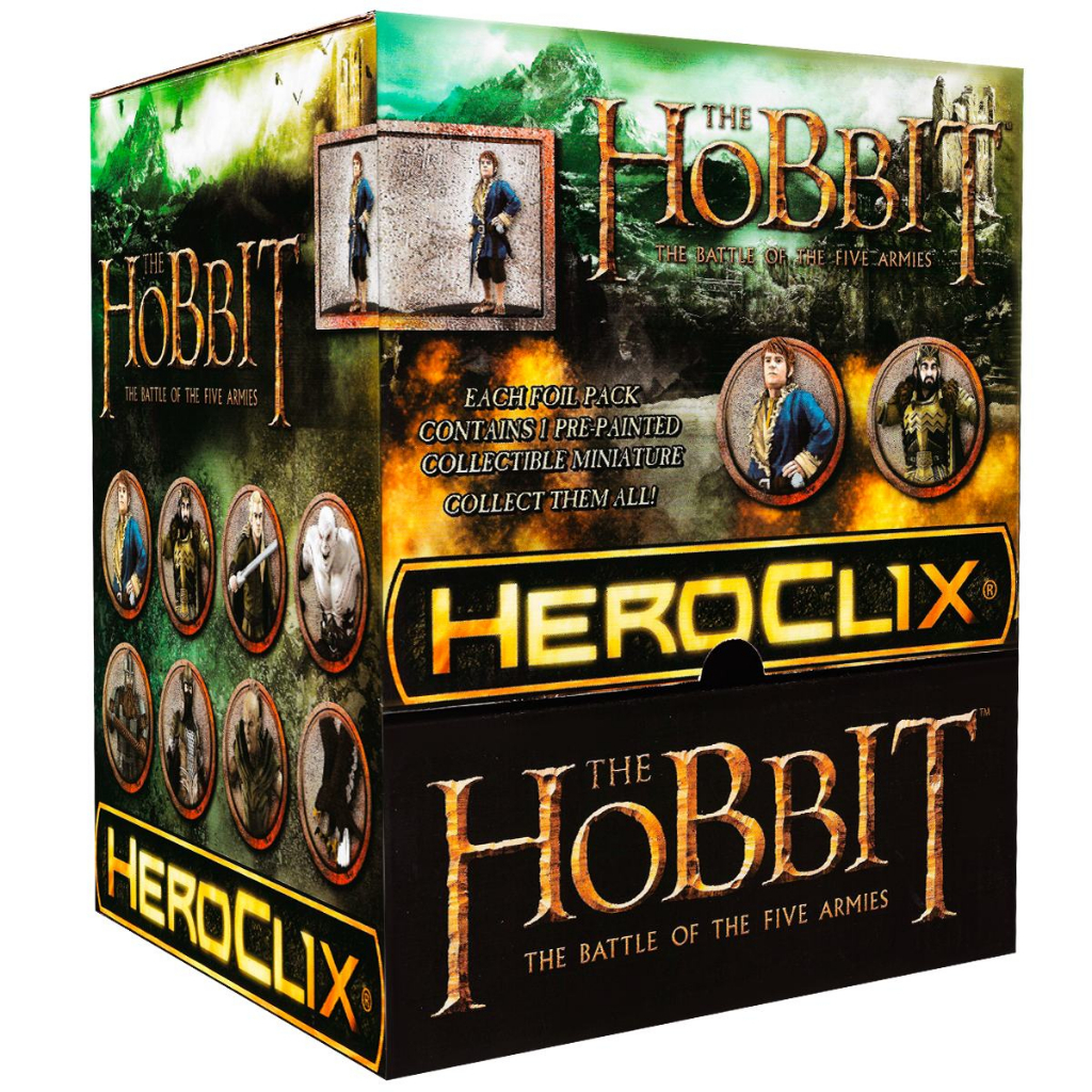 Box 24 Heroclix Hobbit The Battle Five Armies Booster Miniatura Inglês ...