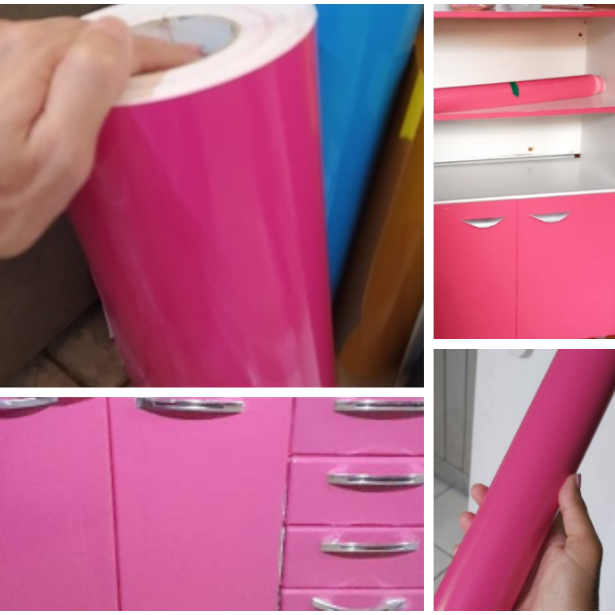 adesivo vinil rosa 5 metros 50 cm | Shopee Brasil
