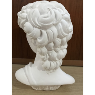 Escultura decoração Busto Grego David De Michelangelo 28 cm de "Estátua ...