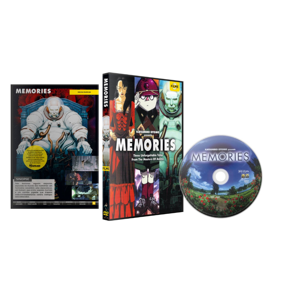 Dvd Anime Memories Katsuhiro Otomo | Shopee Brasil