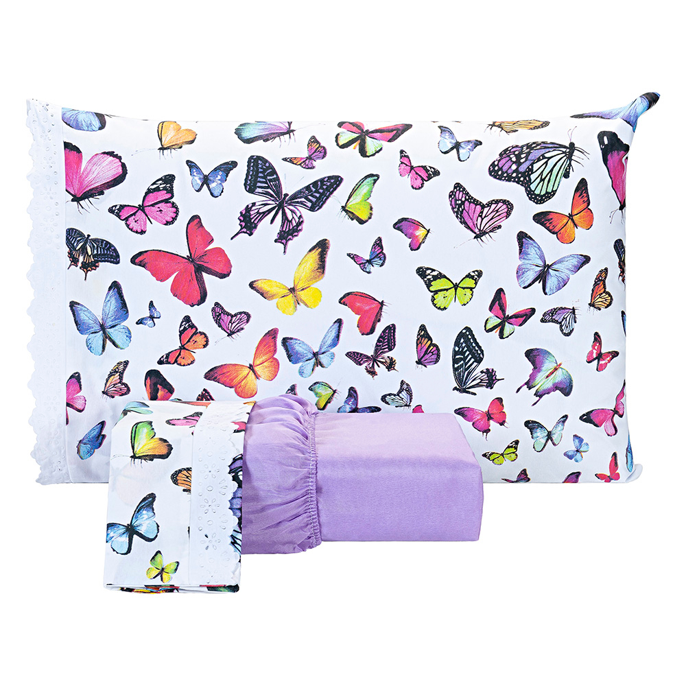 Forro De Cama Estampado Casal Queen 03 Peças | Shopee Brasil