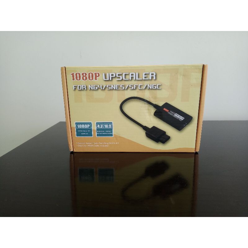 Retroscaler 1080p upscaler n64 sfc snes ngc | Shopee Brasil
