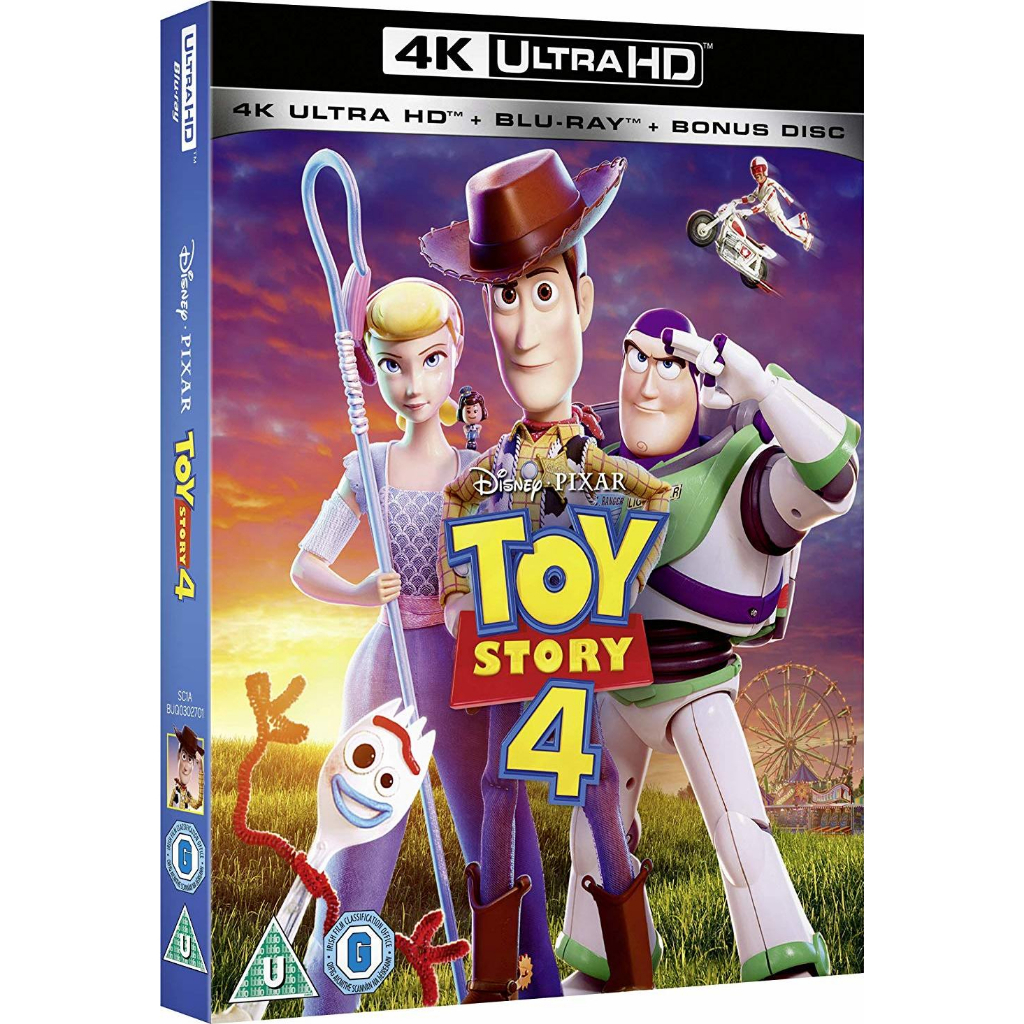 Toy Story 4 - Disney Pixar - 4K Ultra HD + Blu-ray | Shopee Brasil
