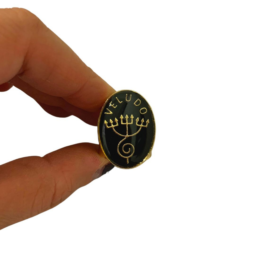 Anel Exú Veludo Tamanho Regulável Bijouteria | Shopee Brasil