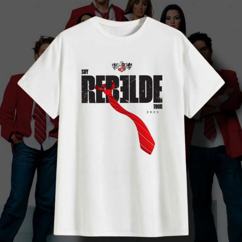 Camiseta Rebelde RBD Tour 2023 | Shopee Brasil Camiseta Rebelde RBD Tour 2023 | Shopee Brasil