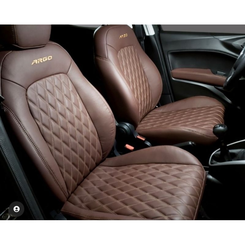 Capa De Banco De Couro Ecológico Fiat Argo Cronos | Shopee Brasil