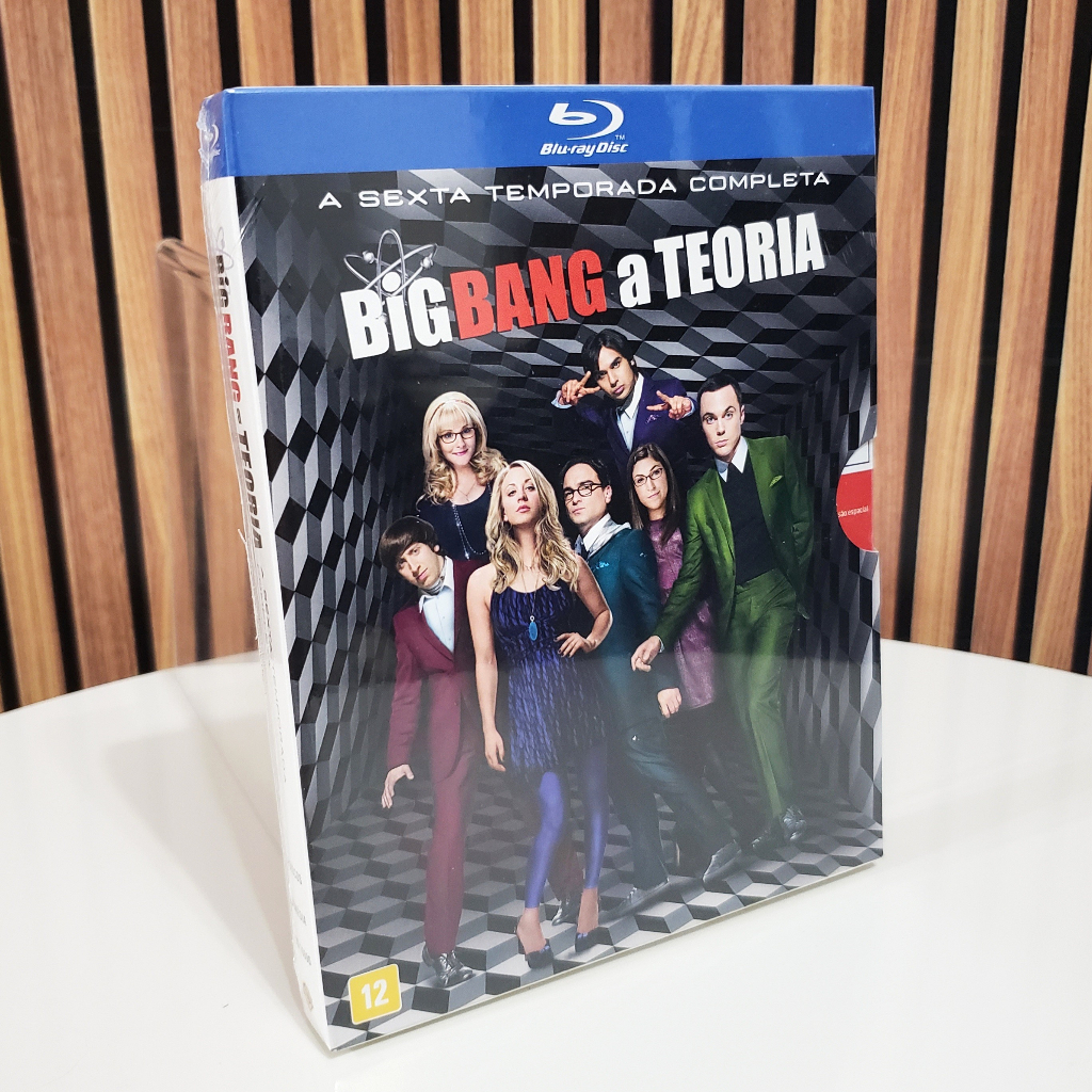 Blu-Ray Big Bang A Teoria ( Theory ) 6ª Temporada ( Original / Lacrado ...