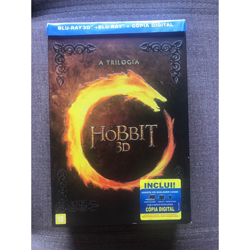 BLU-RAY A Trilogia O Hobbit 3D e 2D | Shopee Brasil