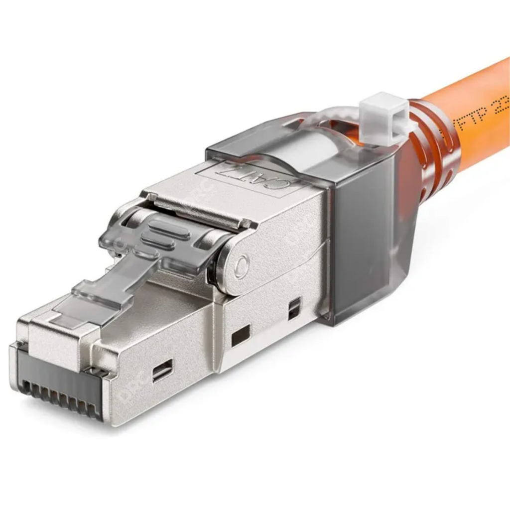 Conector Rj45 Cat6 Cat7 Blindado Industrial Conector Campo | Shopee Brasil