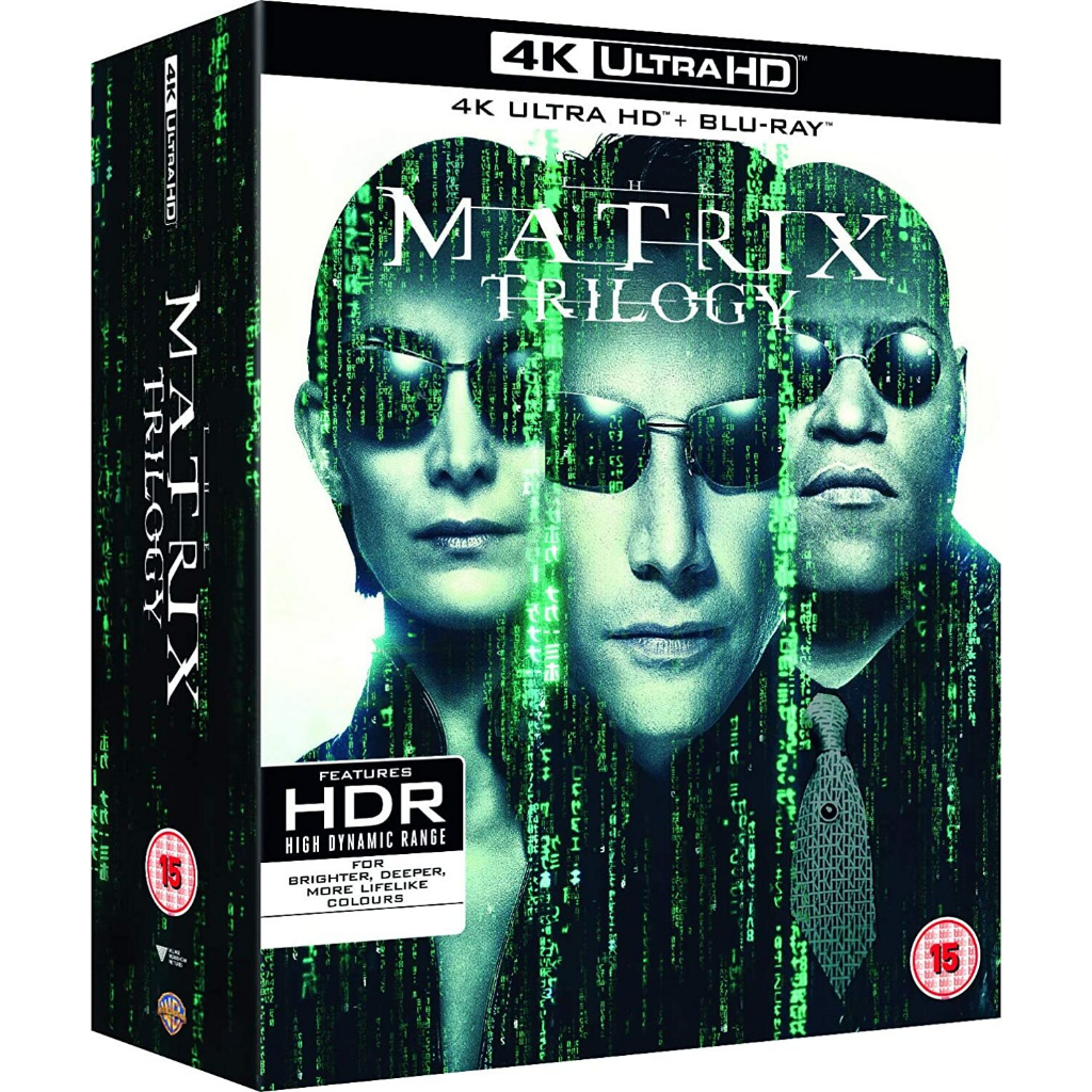 Trilogia Matrix - 4K Ultra HD + Blu-ray - Box Lacrado / 9 Discos | Shopee Brasil