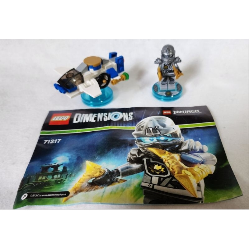 LEGO DIMENSIONS FUN PACK SÉRIE NINJAGO ZANE | Shopee Brasil
