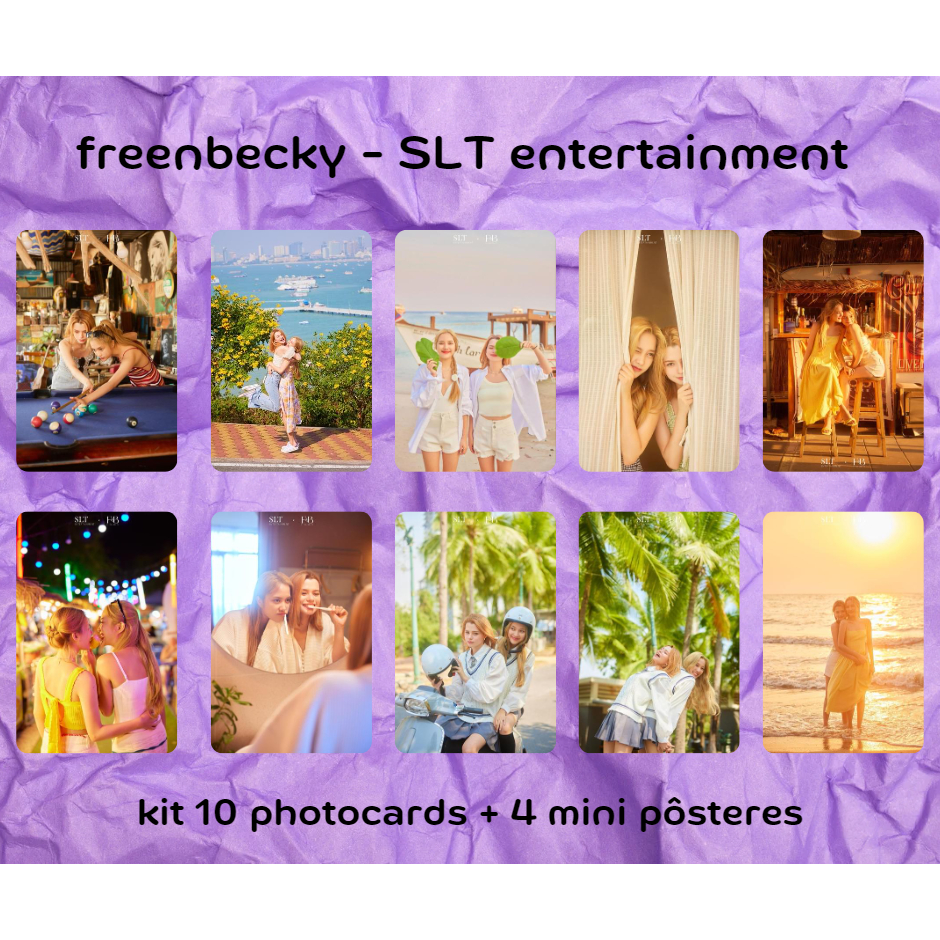 Kit photocards + mini pôsteres FREENBECKY - SLT entertainment- Freen ...