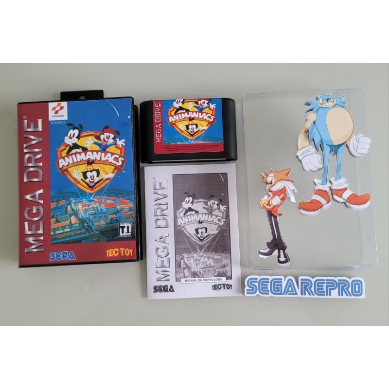 ANIMANIACS MEGA DRIVE | Shopee Brasil
